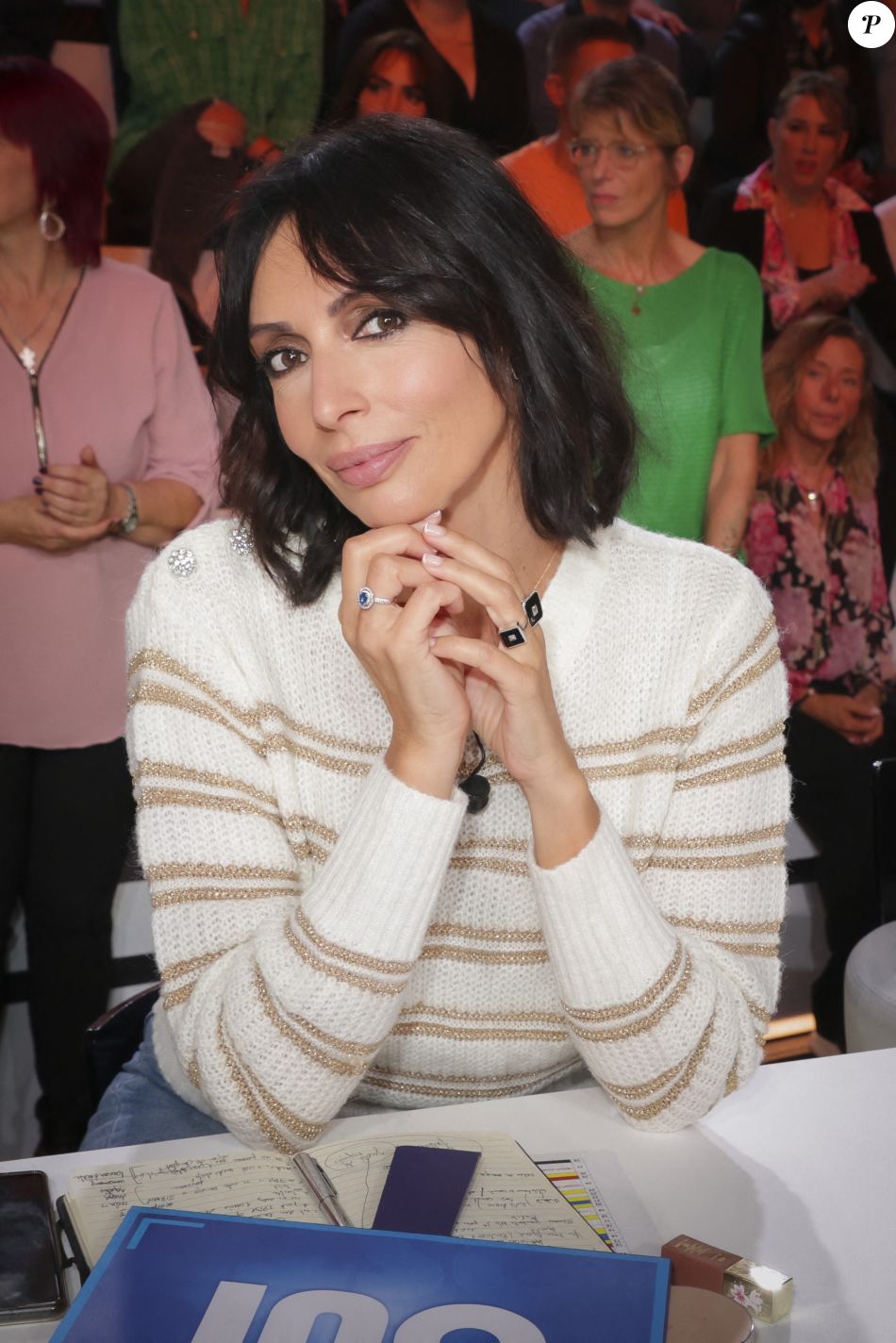 Exclusif - Géraldine Maillet - Sur le plateau de l'émission TPMP ...