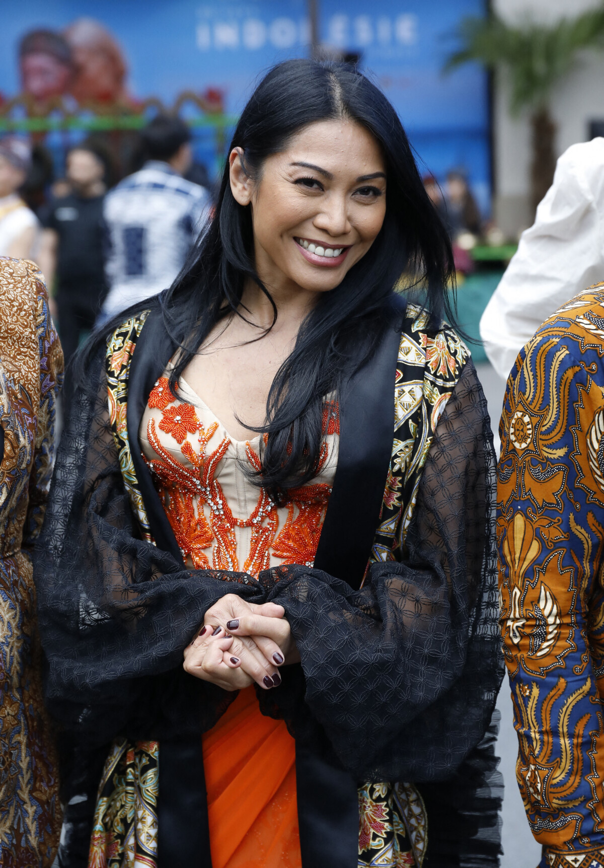 Photo : Anggun - Inauguration de l'expostion "Indonésie : de Java à ...