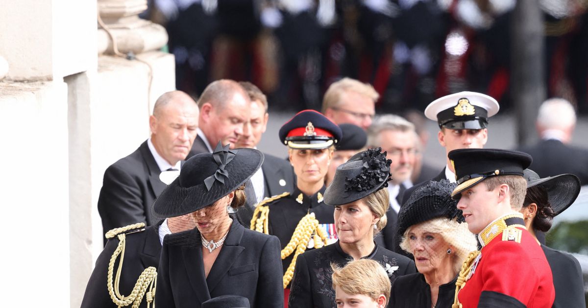 La princesse Charlotte, le prince Geroge, Kate Catherine Middleton ...