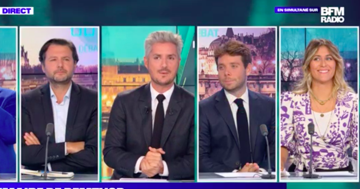 Flora Ghebali dans l'émission BFMTVVSD - Purepeople