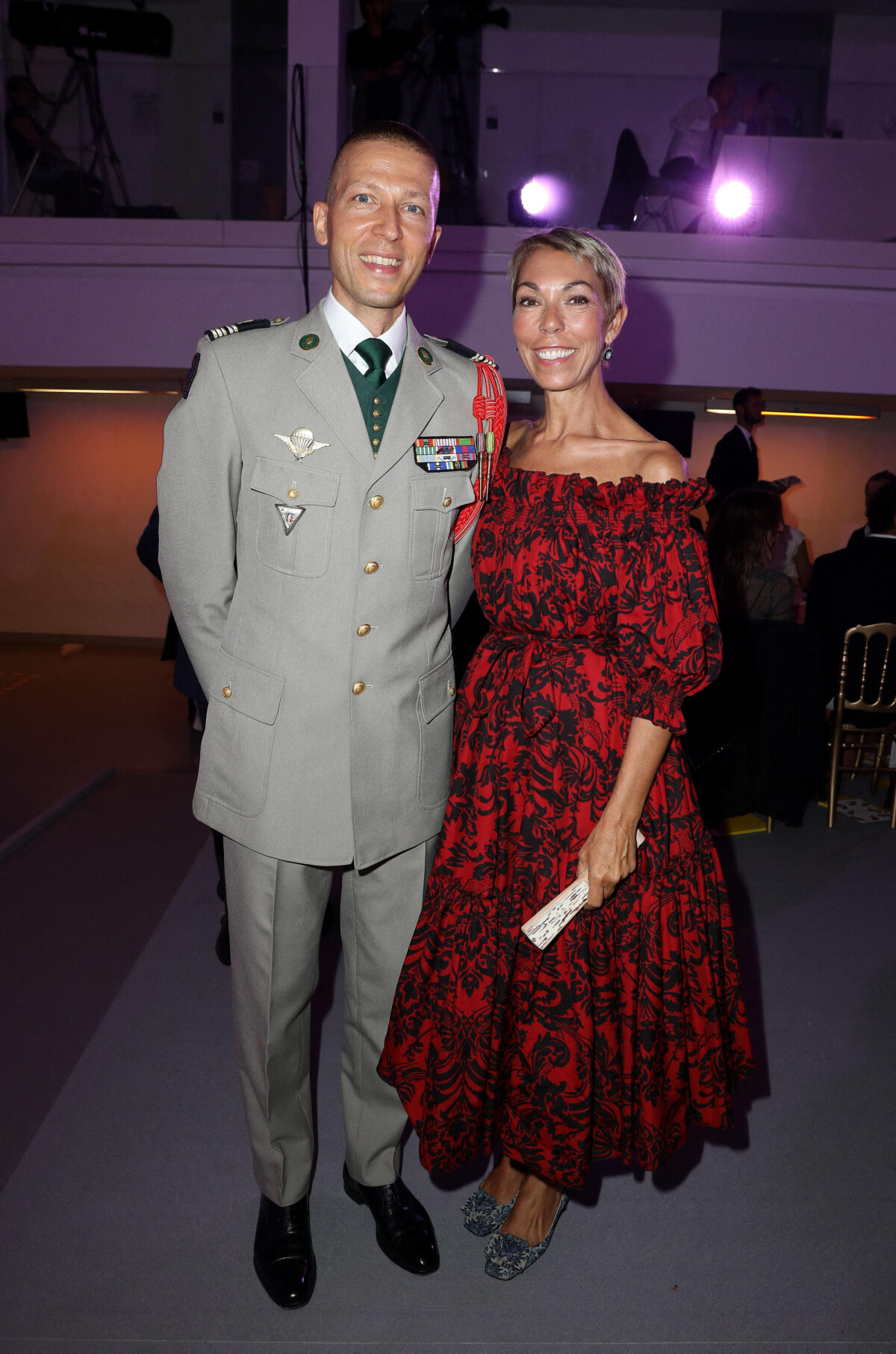 Photo : Exclusif - Prix Spécial- No tabloïd - No Web - Lieutenant-colonel Raphaël Benda et ...