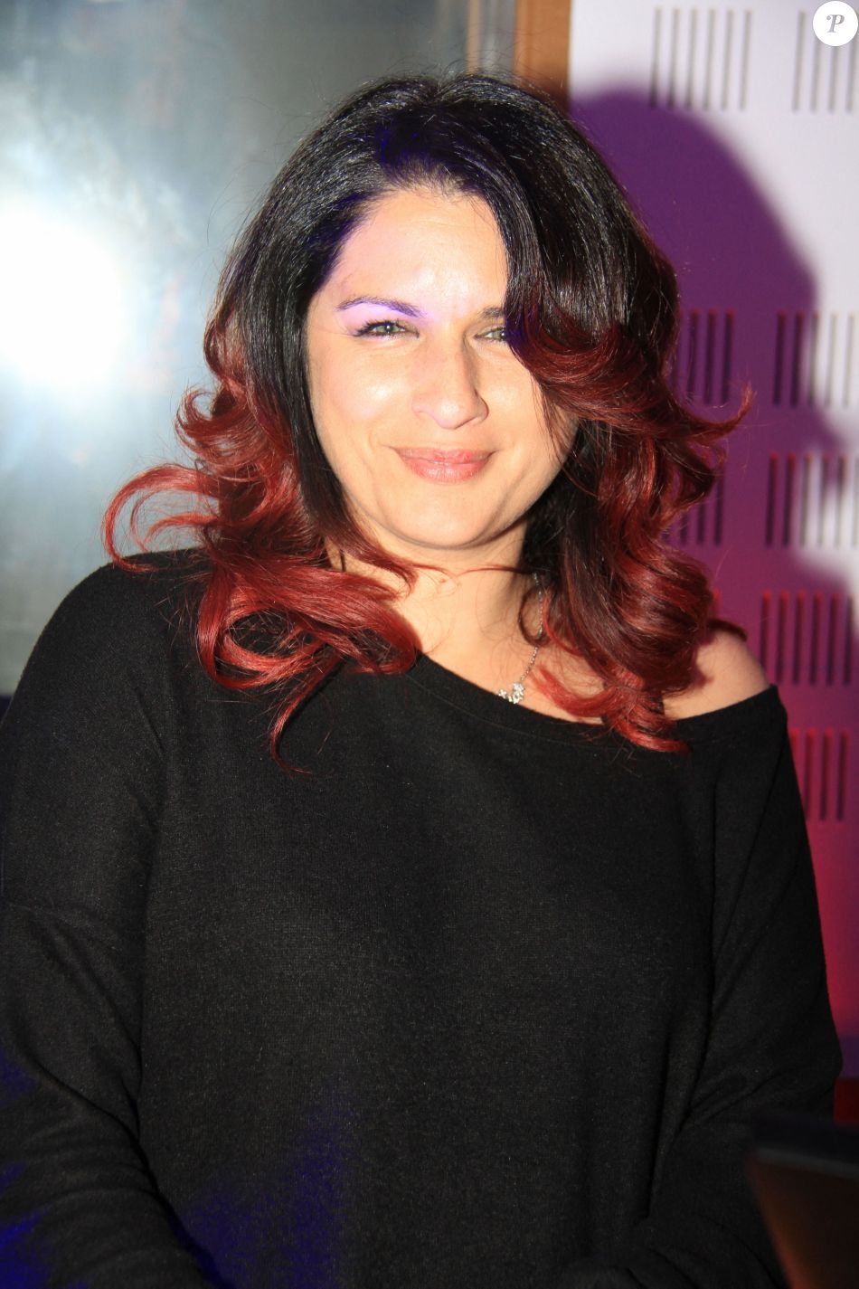 Exclusif - La chanteuse Larusso (Laetitia Larusso) lors de l'émission ...