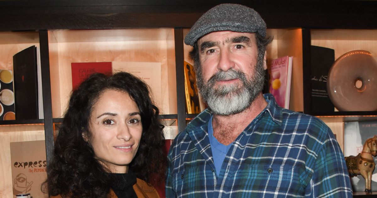 Exclusif - Rachida Brakni et Eric Cantona lors d'une conférence de ...