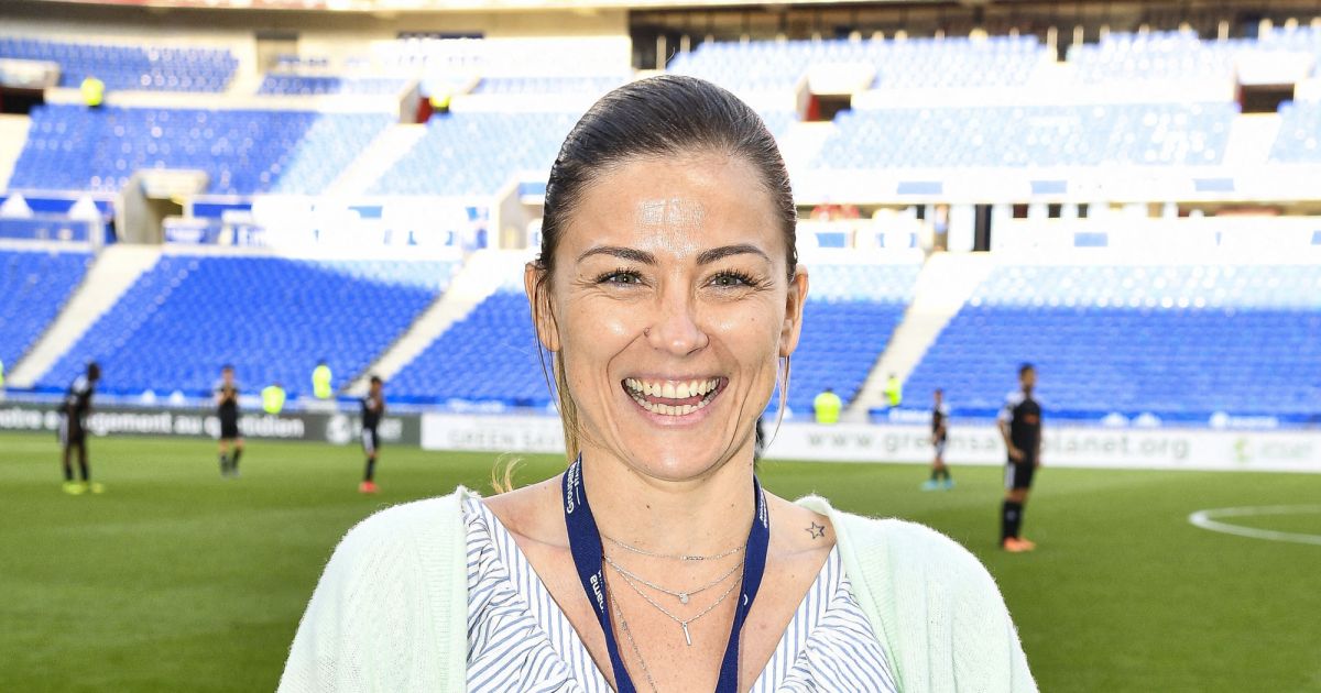 Exclusif - Laure Boulleau lors du match de football caritatif (Le match ... Exclusif - Laure Boulleau lors du match de football caritatif (Le match ...