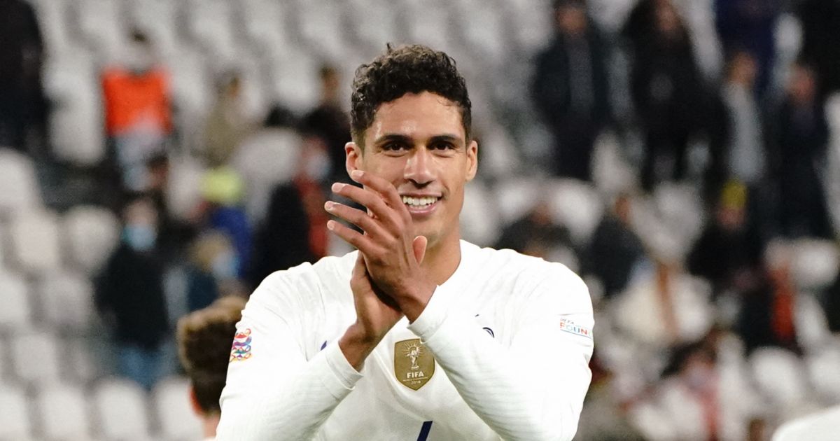 Raphael Varane (France) - Match de football en ligue des Nations : La ...