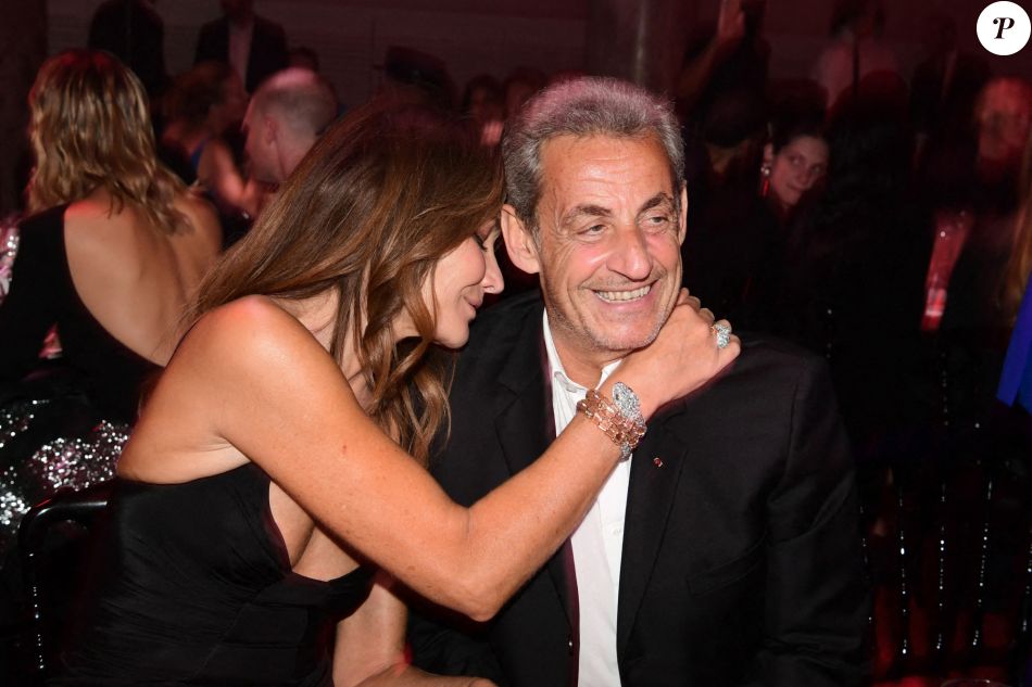 Carla Bruni-Sarkozy et son mari Nicolas Sarkozy - 19ème Diner de la ...