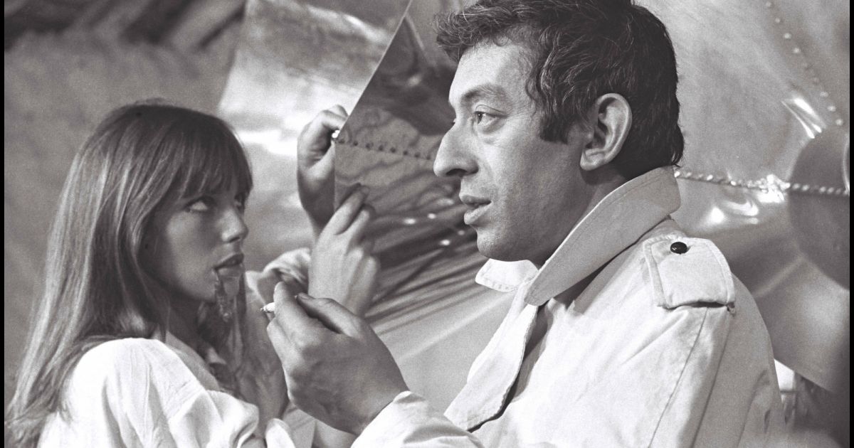 Archives - Serge Gainsbourg et Jane Birkin sur le tournage du film ...