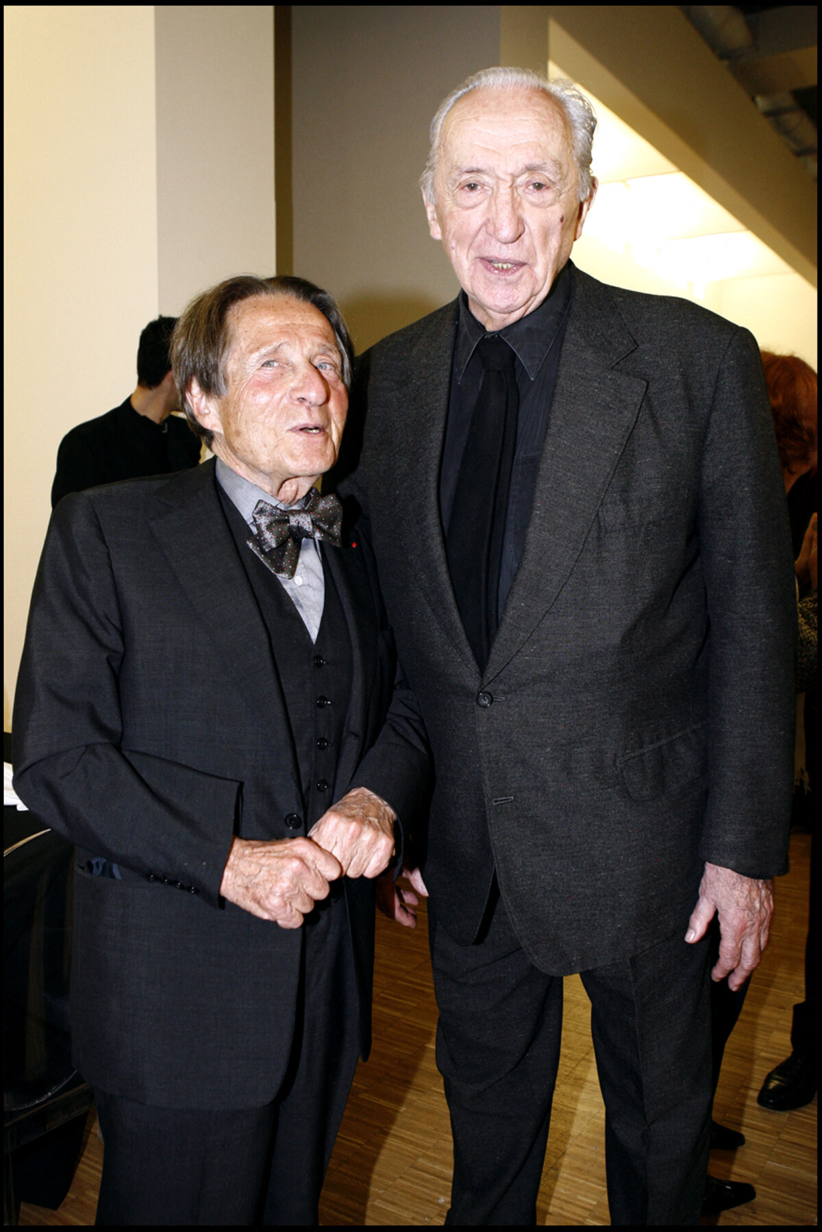 Photo : François Treves et Pierre Soulages - Les amis du centre George ...