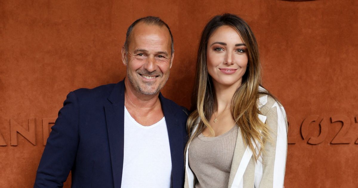 Roger Erhart et sa compagne Delphine Wespiser, Miss France 2012 au ...
