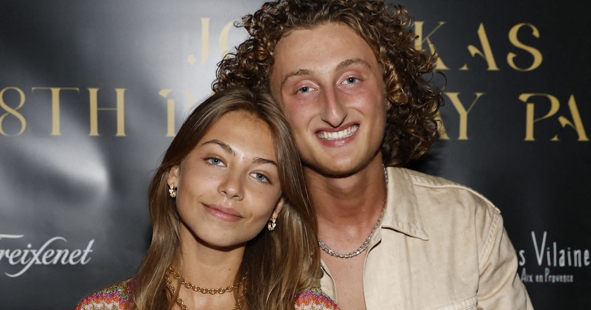 Exclusif - Joalukas Noah avec Stella Belmondo lors de la soirée d ...