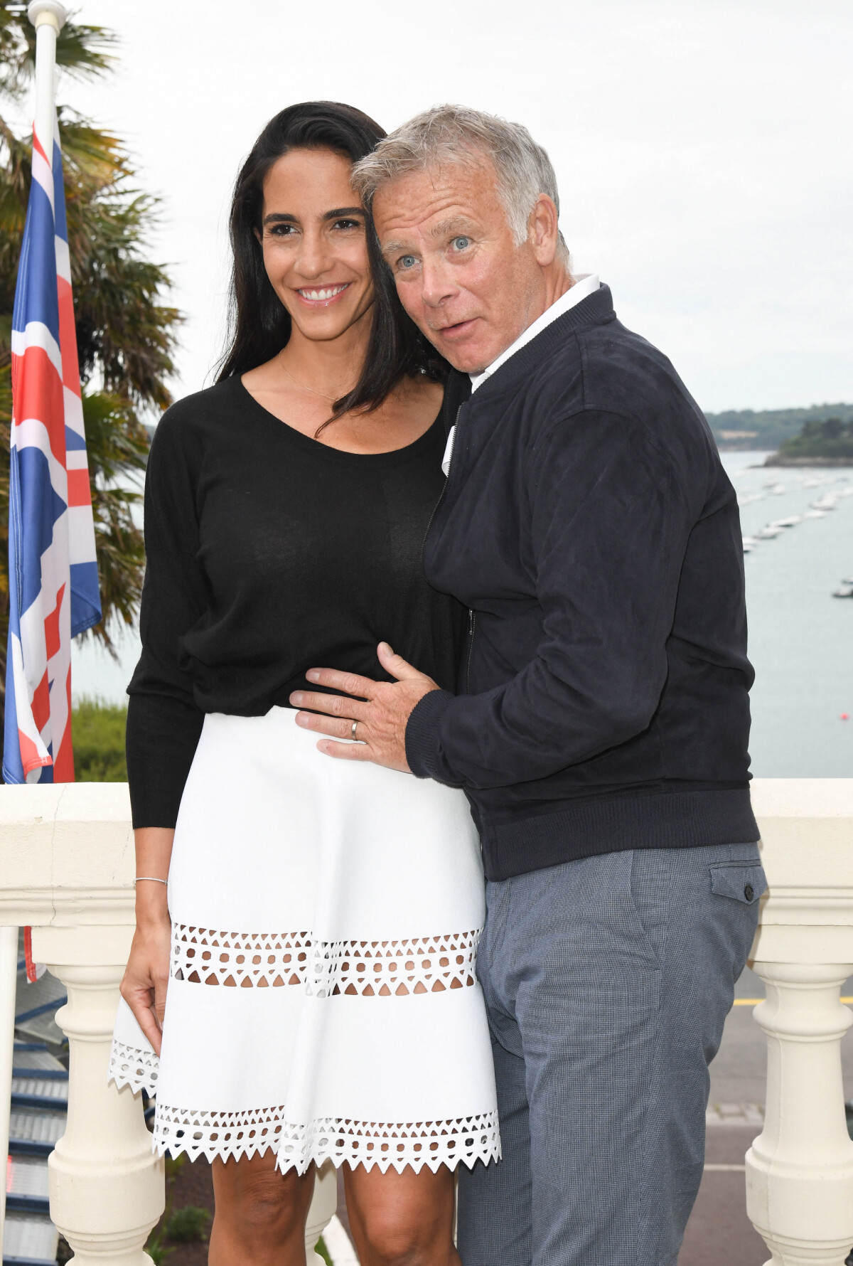 Photo : Franck Dubosc et sa femme Danièle Dubosc lors de l'inauguration ...