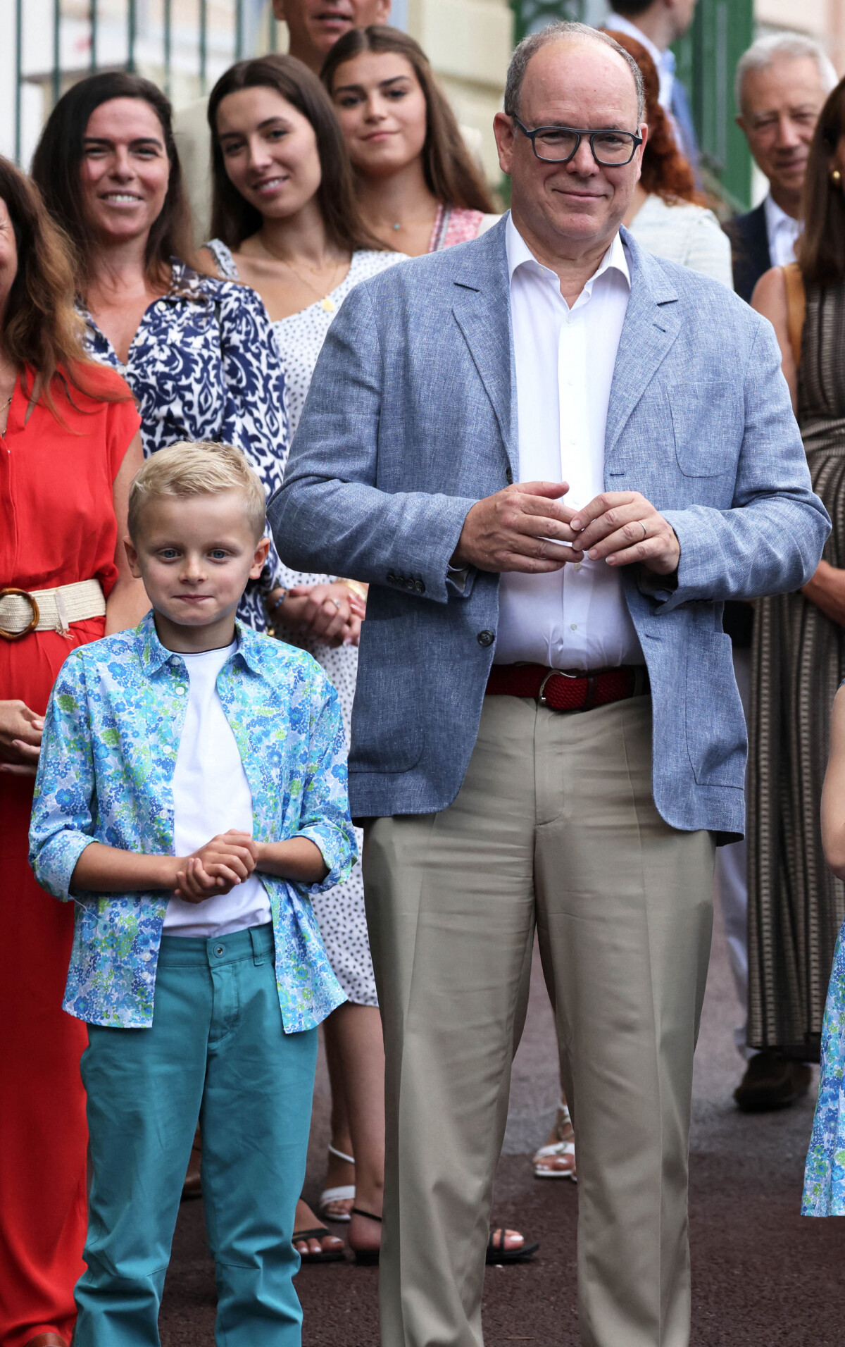 Photo : Le prince Albert II de Monaco, le prince Jacques de Monaco ...