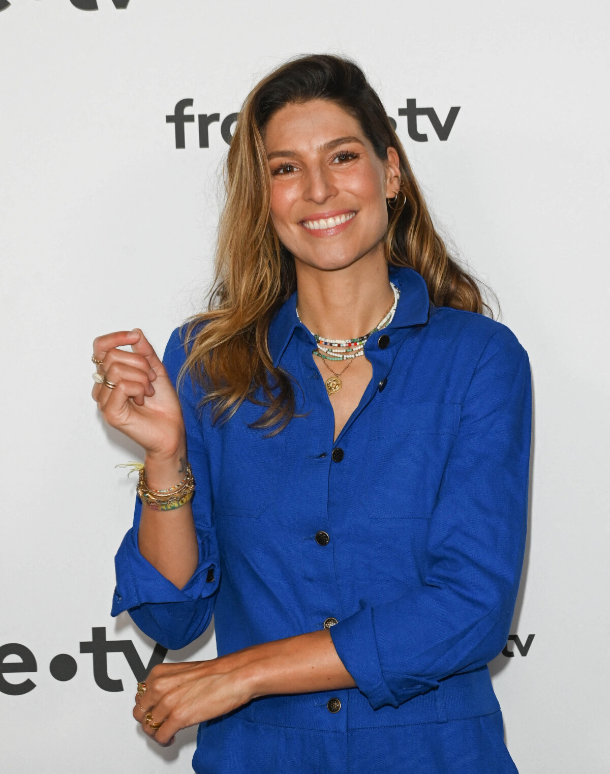Photo : Laury Thilleman au photocall pour la conférence de presse de ...