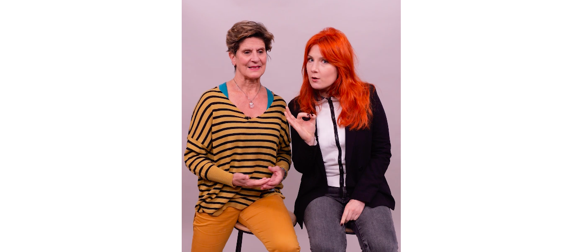 Photo : Adeline Toniutti et Laure Balon parlent de Michael Goldman ...