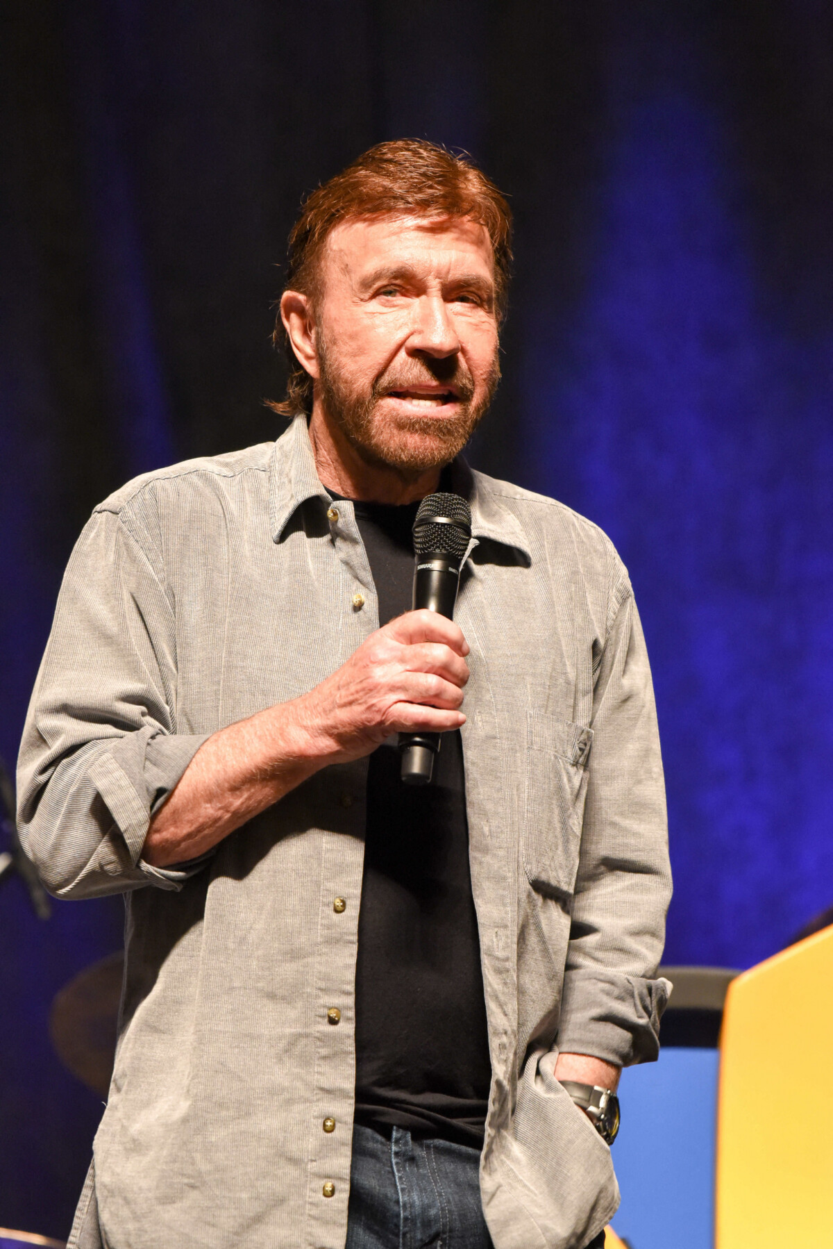 Photo : Chuck Norris et sa femme Gena O'Kelley au "Wizard World Comic ...
