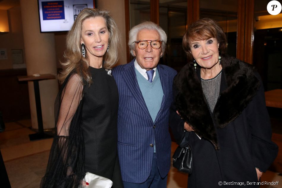 Jean-Daniel Lorieux et sa femme Laura Restelli et Yaguel Didier - 28ème Gala de l'Espoir au ...