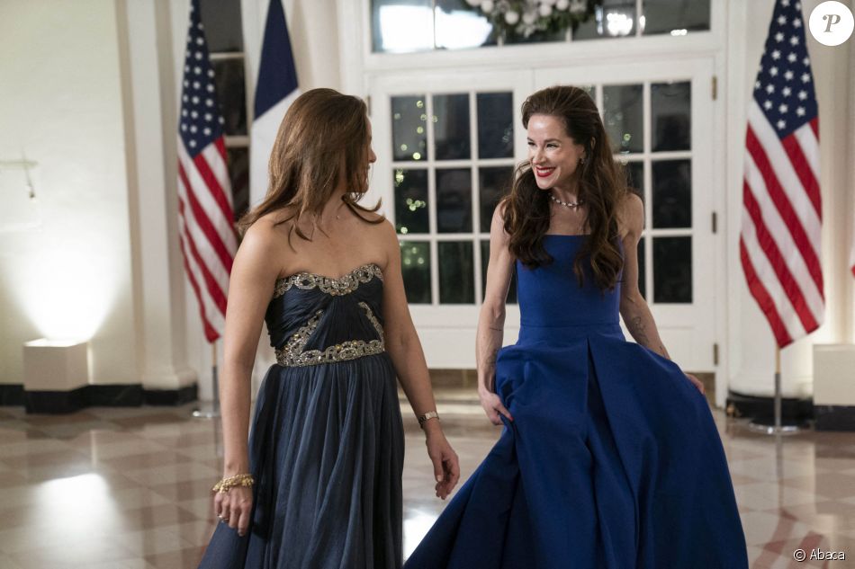 Ashley Biden, fille de Joe Biden, et Elysia Bevan - Dîner d'état en l ...