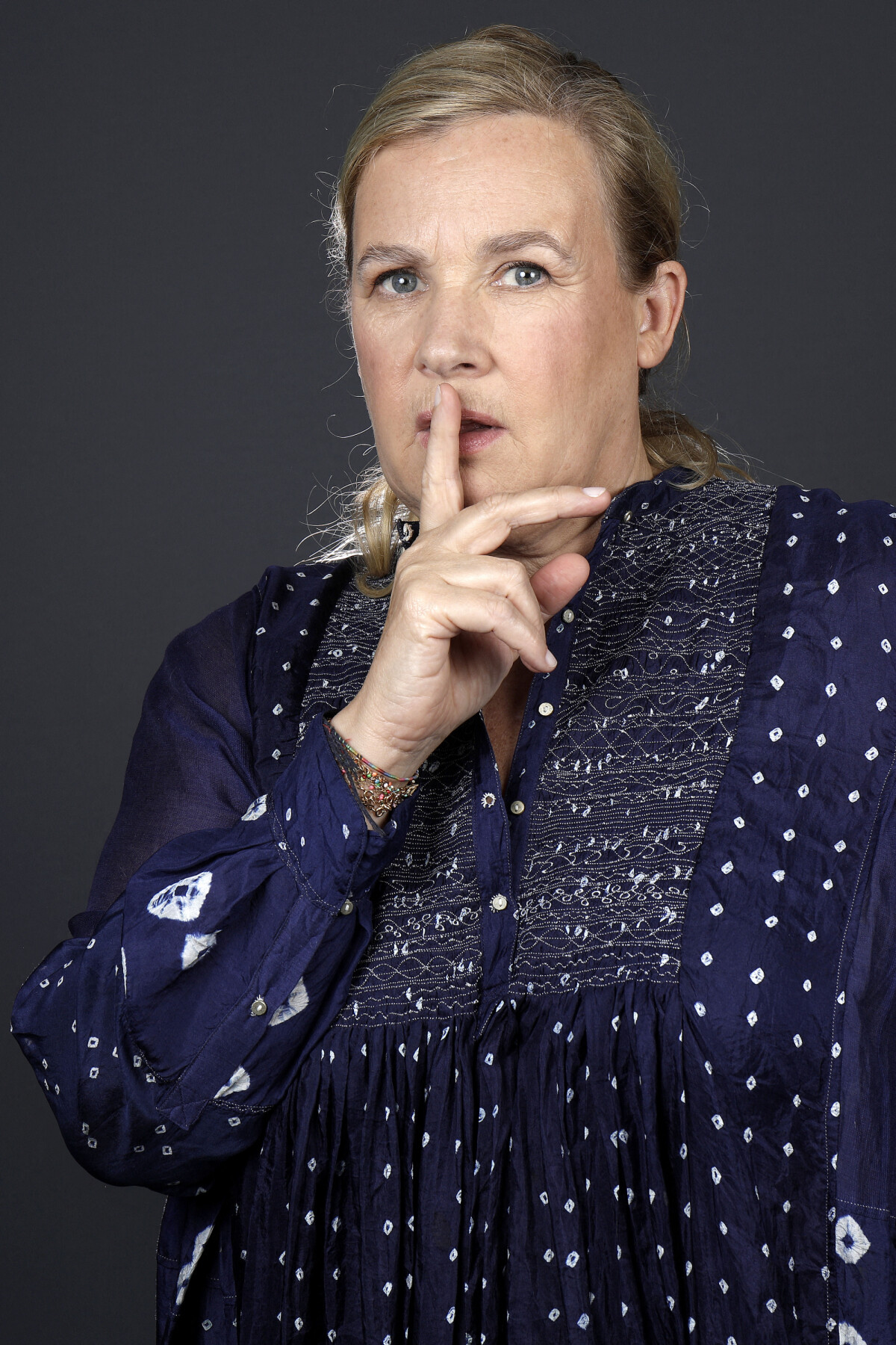 Photo : Portrait de Hélène Darroze à Paris, lors de l'enregistrement de ...