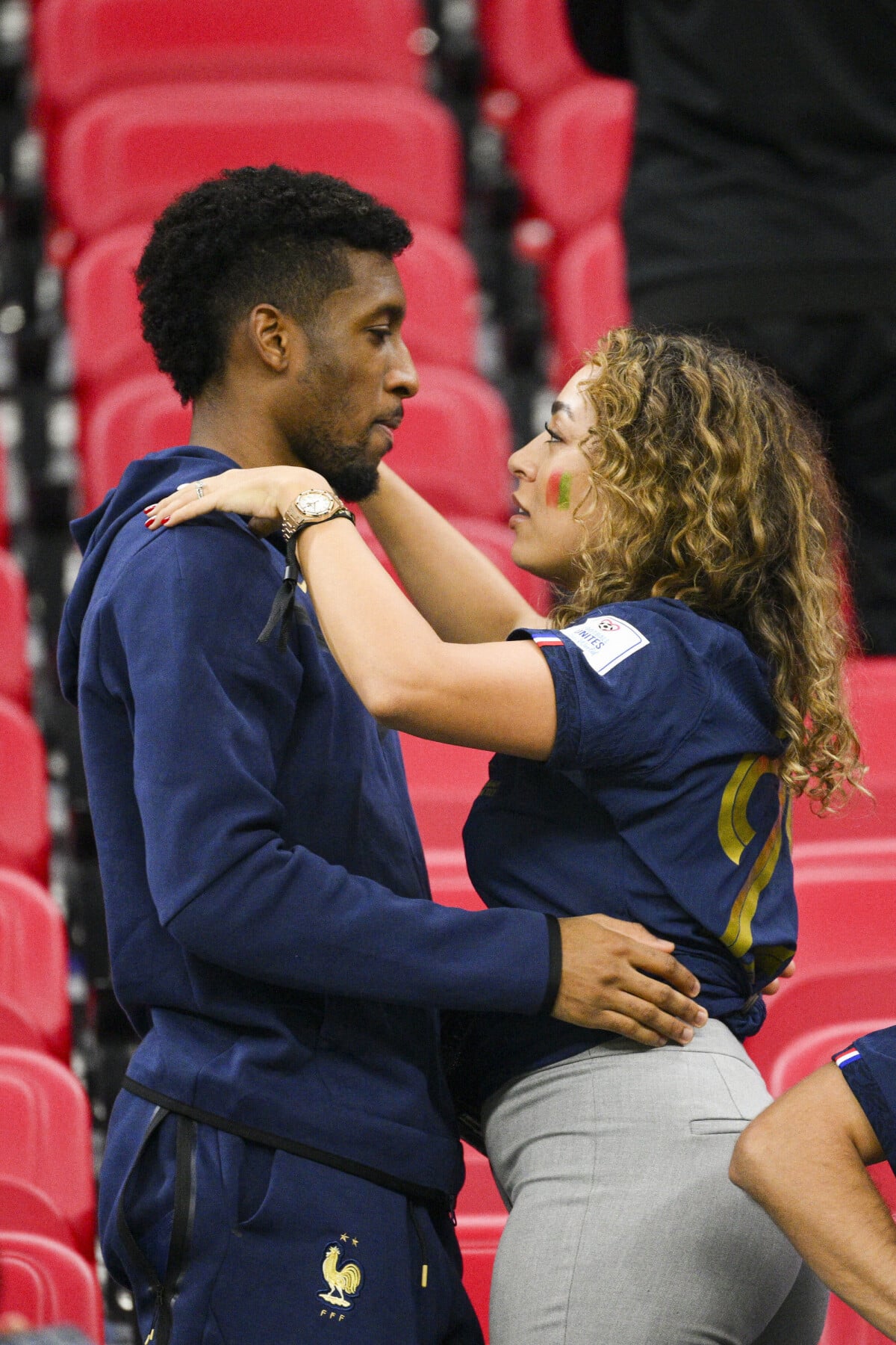 Photo : Kingsley Coman et sa compagne Sabrajna Duvad - People et ...