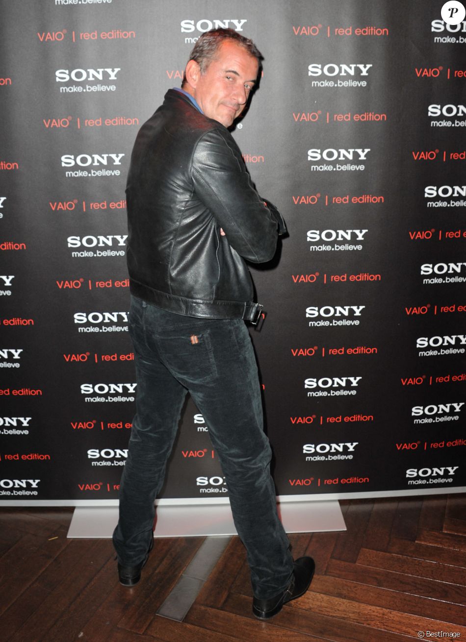 Christophe Dechavanne - Soiree Sony Style à la boutique Sony (39 avenue ...