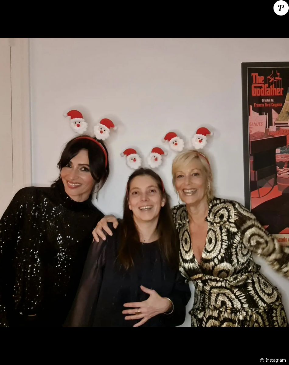 Géraldine Maillet complice avec sa fille Mathilde qui lui ressemble ...
