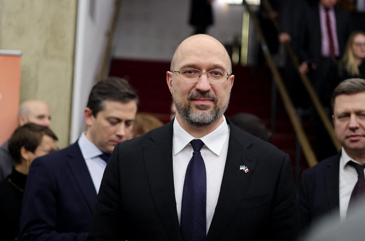 Photo : Exclusif - Denys Chmyhal, premier ministre de l'Ukraine - Soirée de gala au profit de la ...