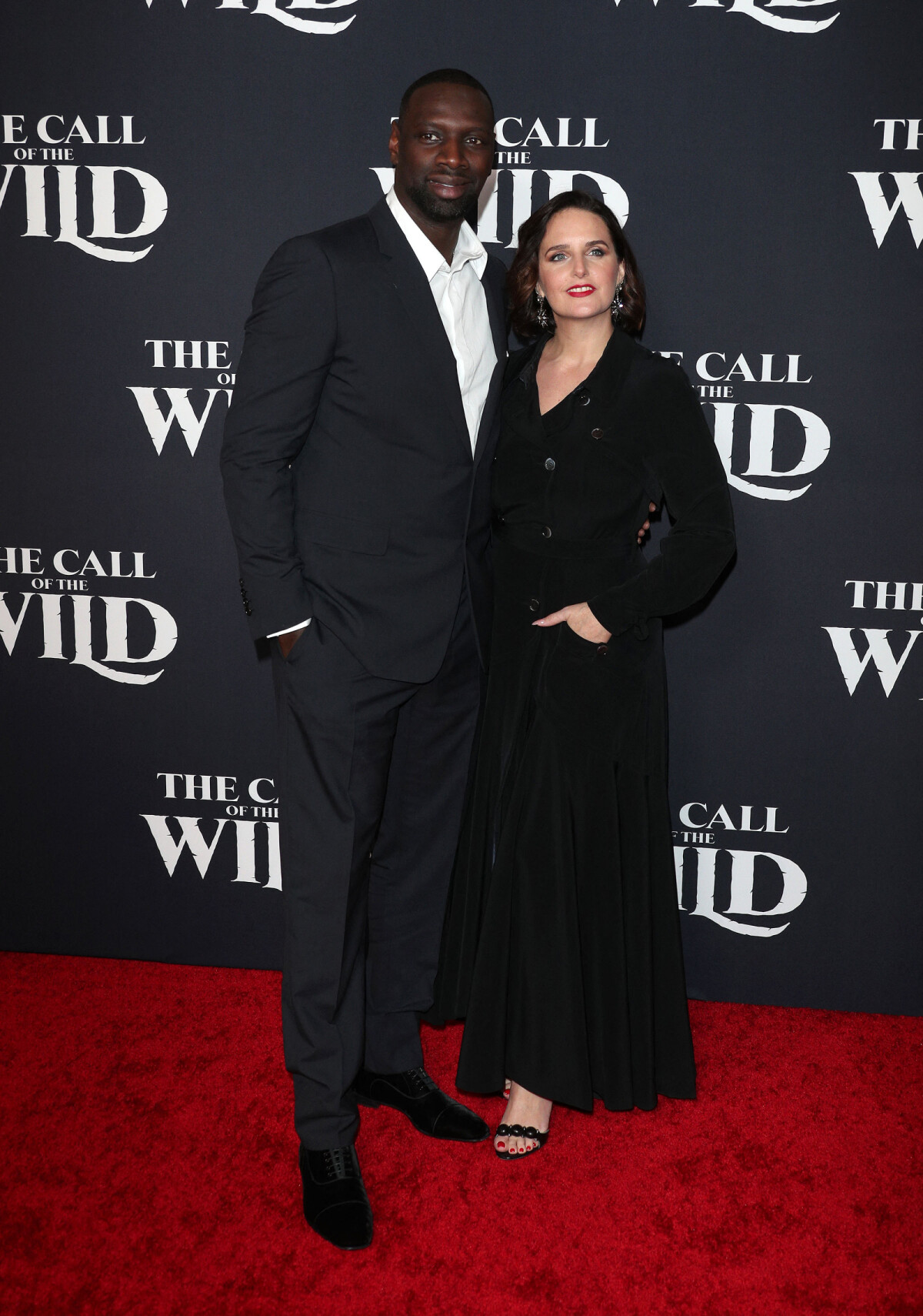 Photo : Omar Sy, Hélène Sy - Photocall de la première du film L'Appel ...