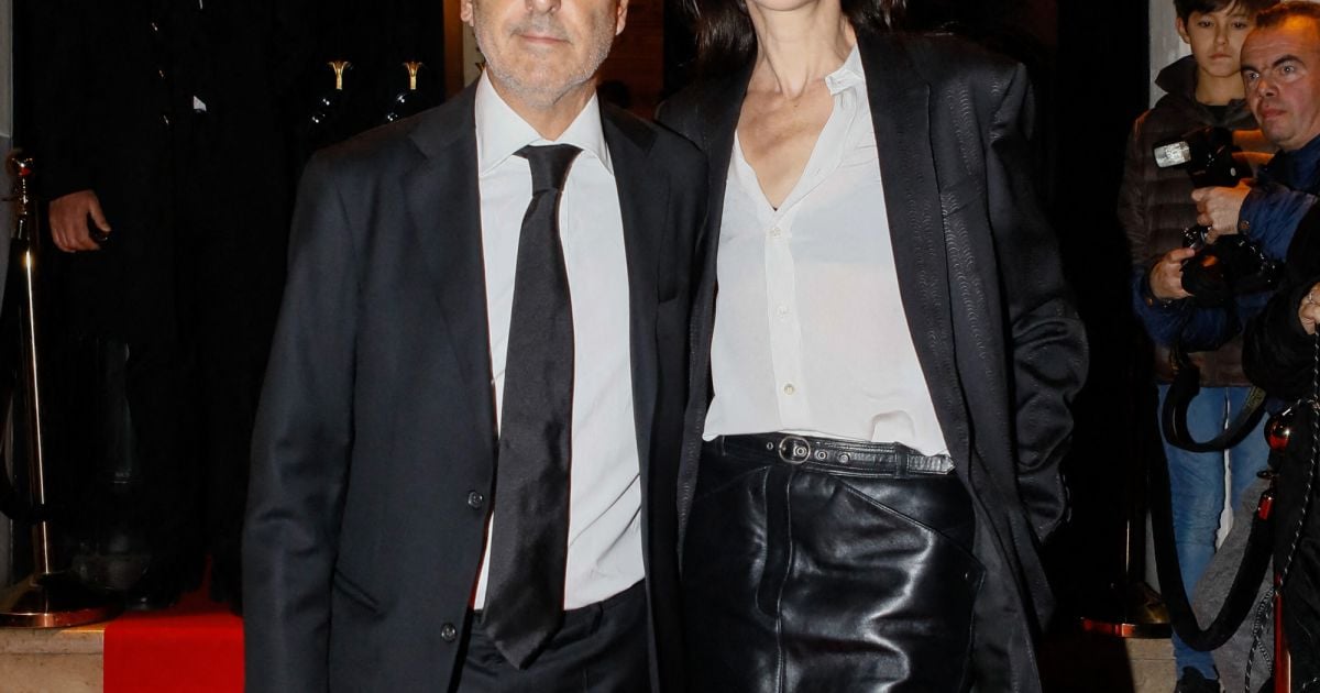 Yvan Attal et sa compagne Charlotte Gainsbourg - Arrivées à la 10ème ...