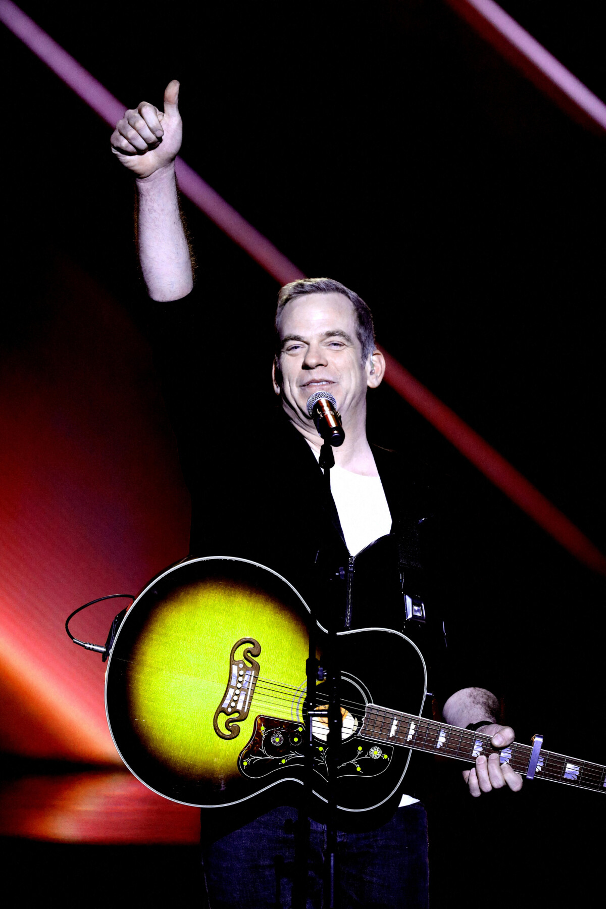 Photo : Exclusif - No Web - No Tabloids - Garou - Enregistrement de la ...
