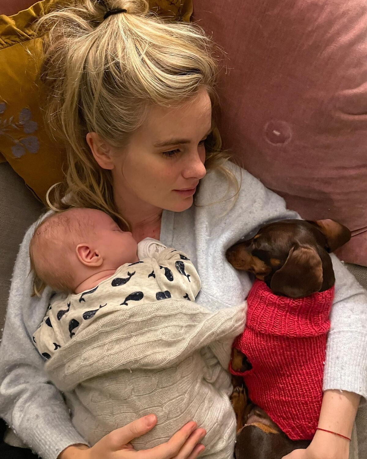 Photo : Cressida Bonas présente son fils sur Instagram. Le 5 janvier ...