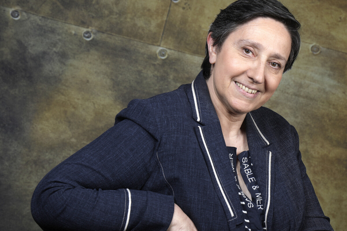 Photo : Portrait de Danielle Moreau lors de l'enregistrement de l ...