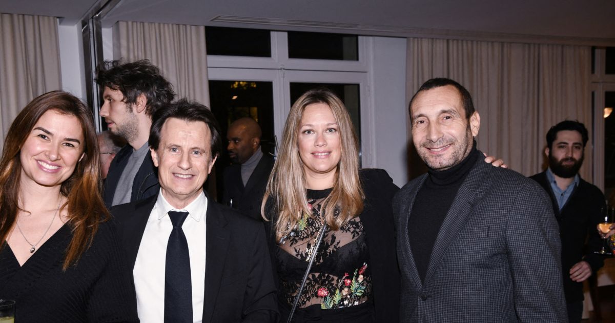 Vincent Perrot et sa femme Virginie, Zinedine Soualem et sa compagne ...