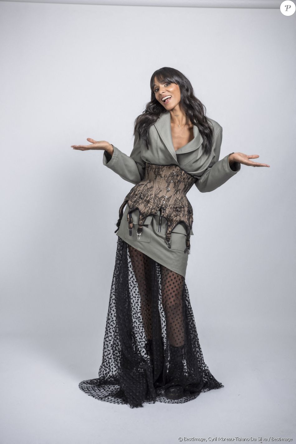 Exclusif - Shy'm - Studio - Tournage de l'émission Nuit magique dans le monde de Disney à ...