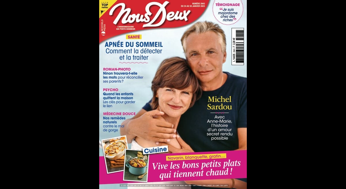 Photo : Couverture du magazine Nous Deux. - Purepeople