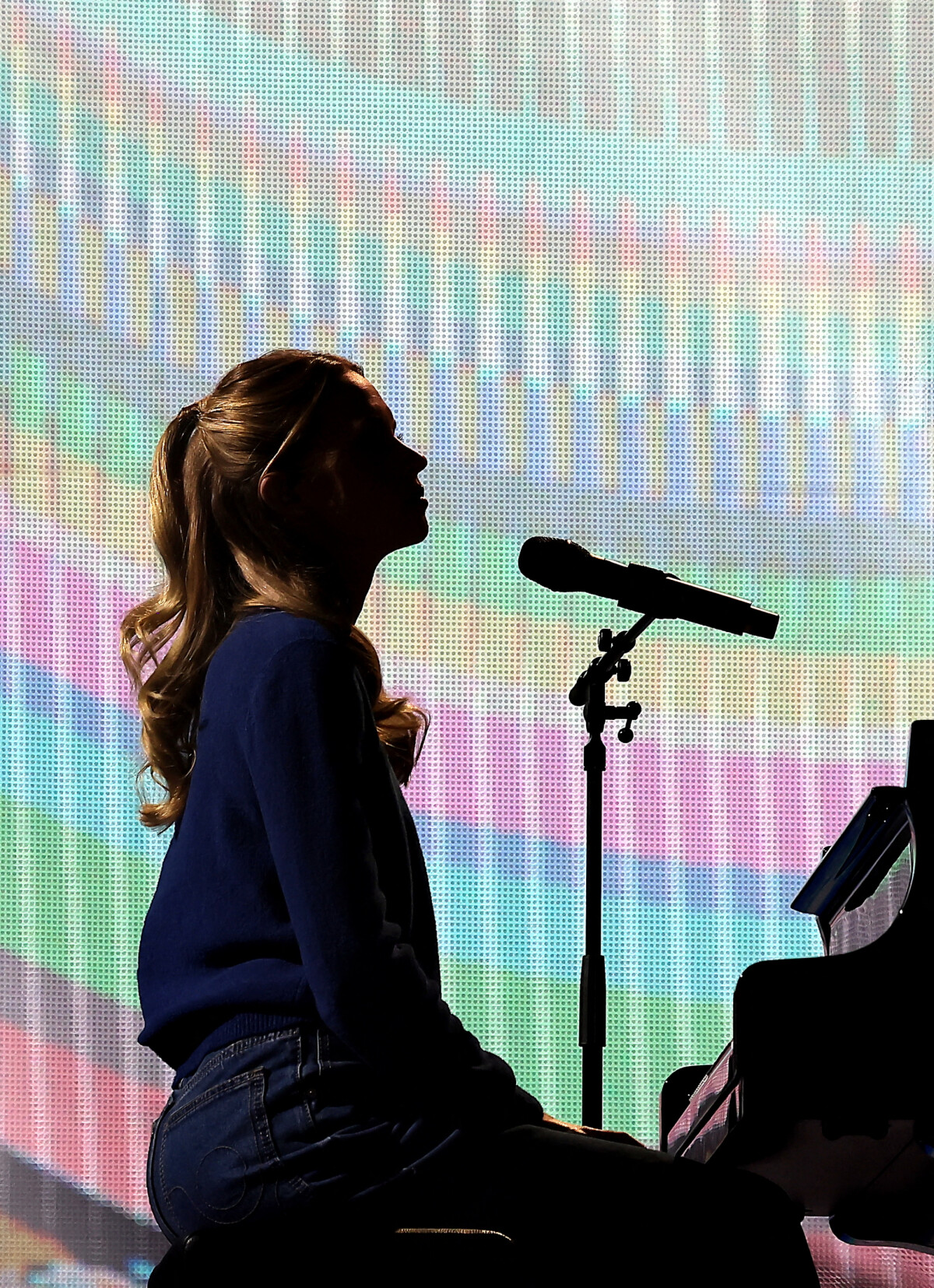 Photo : Exclusif - La chanteuse Angèle - Enregistrement de l'émission ...