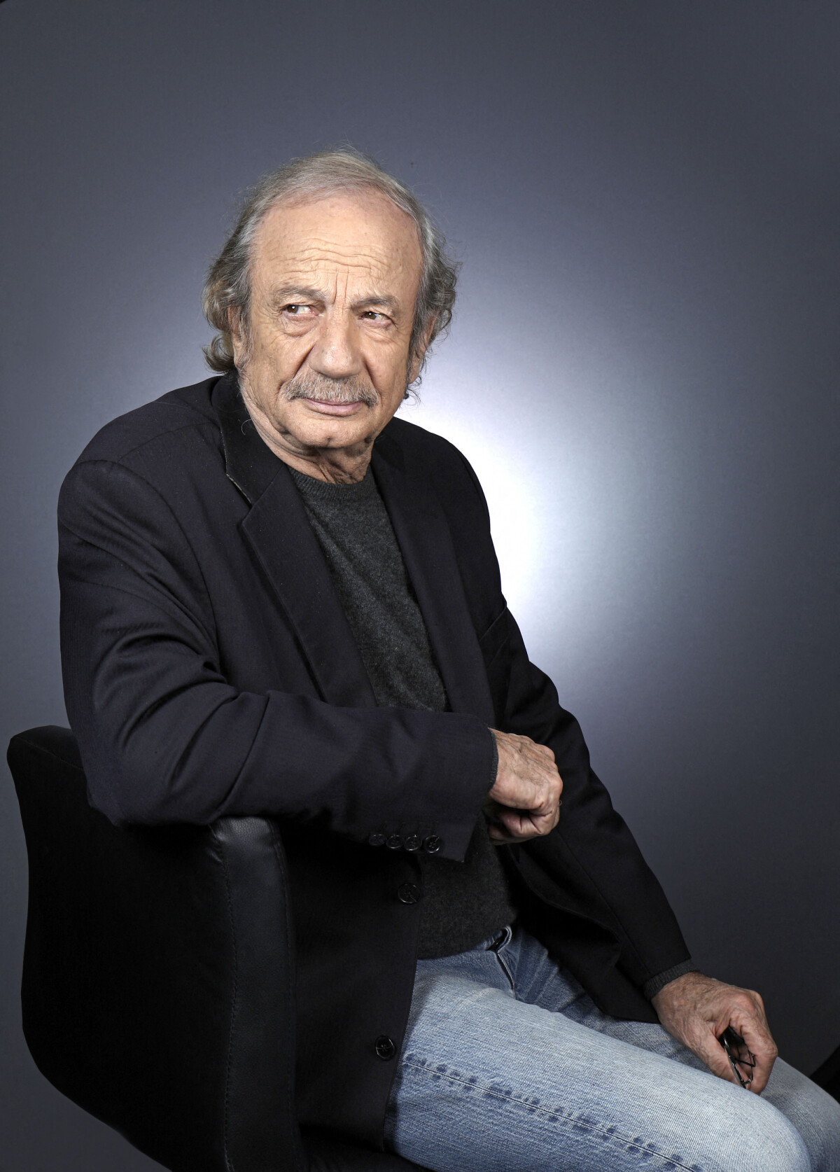 Photo : Portrait de Patrick Chesnais lors de l'enregistrement de l ...