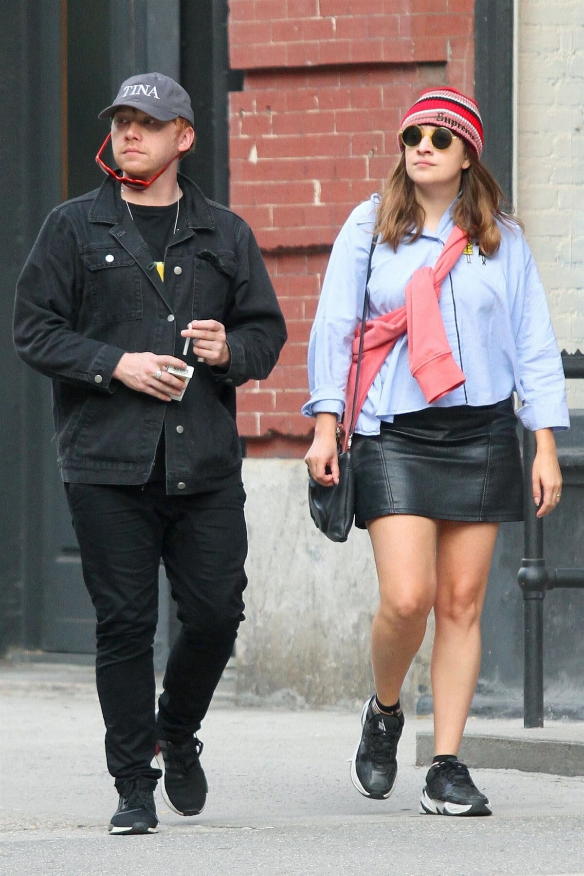 Photo : Rupert Grint et sa compagne Georgia Groome sont allés faire du ...