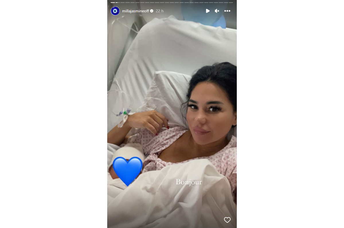 Photo : Milla Jasmine a donné naissance à son premier enfant le 4 ...