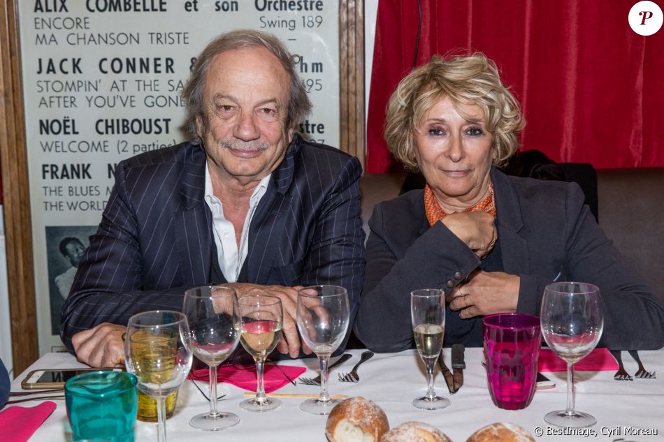 Patrick Chesnais et sa femme Josiane Stoléru - Soirée en l'honneur de ...