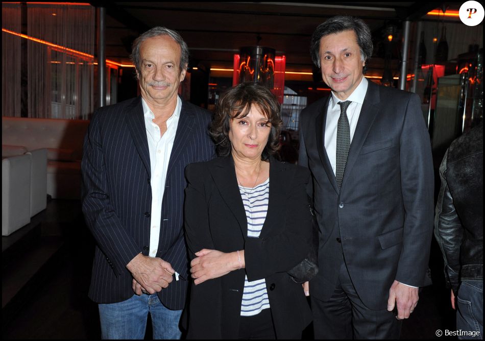 Patrick Chesnais et Josiane Stoléru et Patrick de Carolis - Soirée de ...