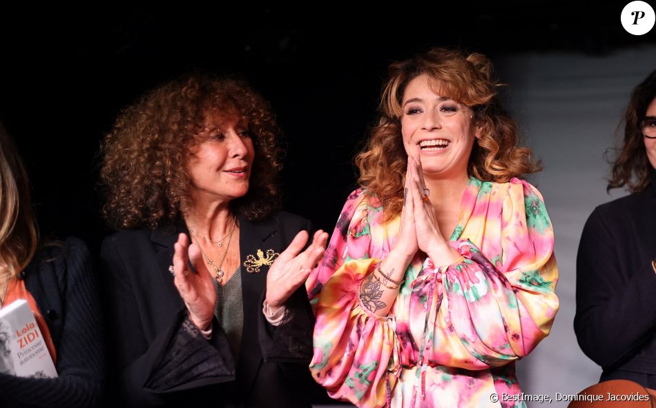 Lola Zidi et sa mère Hélène Zidi - Soirée de présentation du livre ...