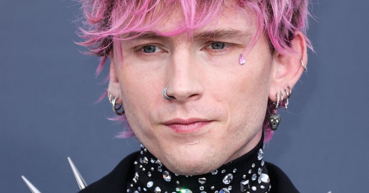 Machine Gun Kelly lors de la cérémonie des Billboard Music Awards à Las ...