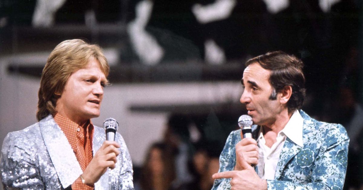 Archives - Claude François et Charles Aznavour. - Purepeople