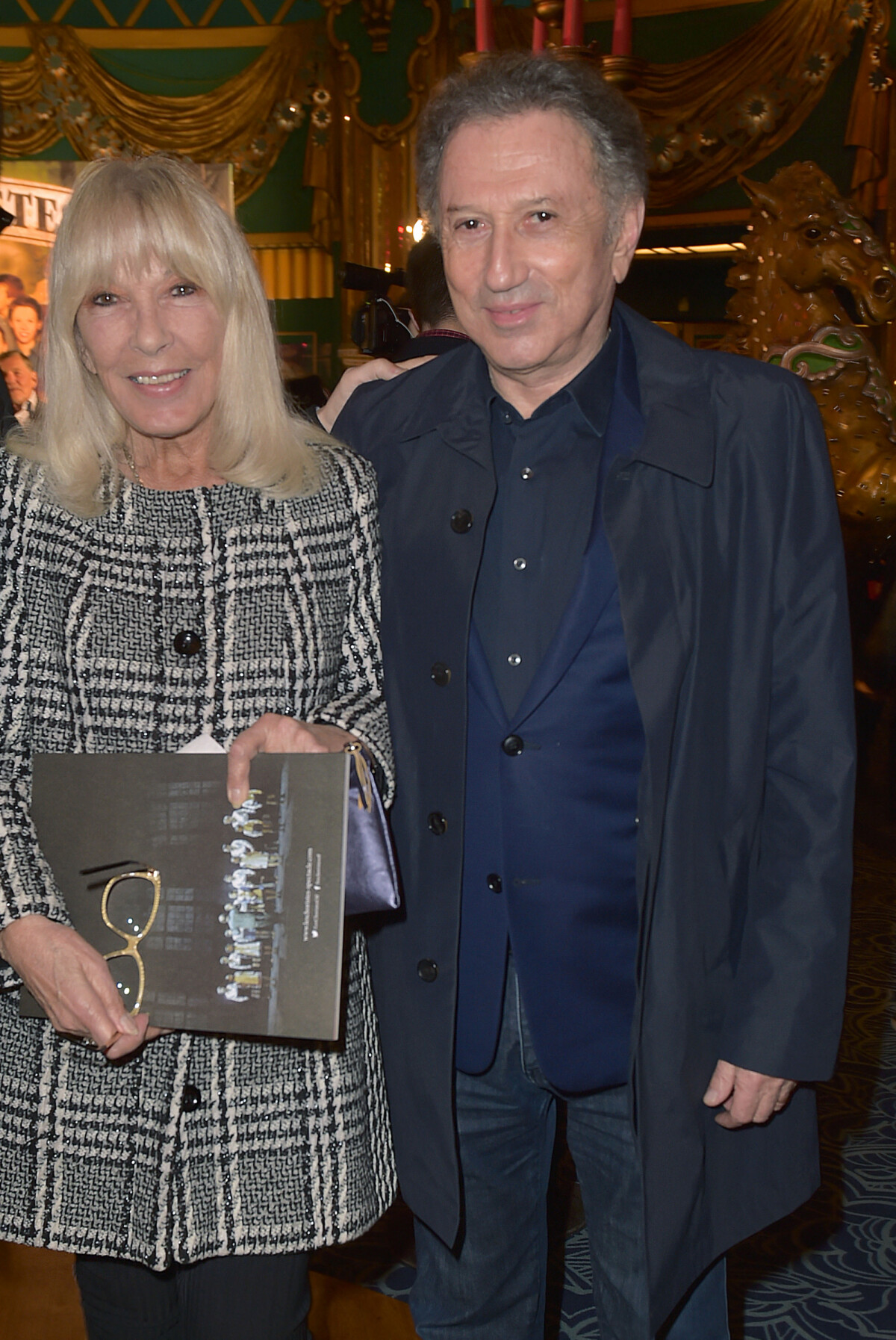 Photo : Michel Drucker et sa femme Dany Saval à la générale du ...