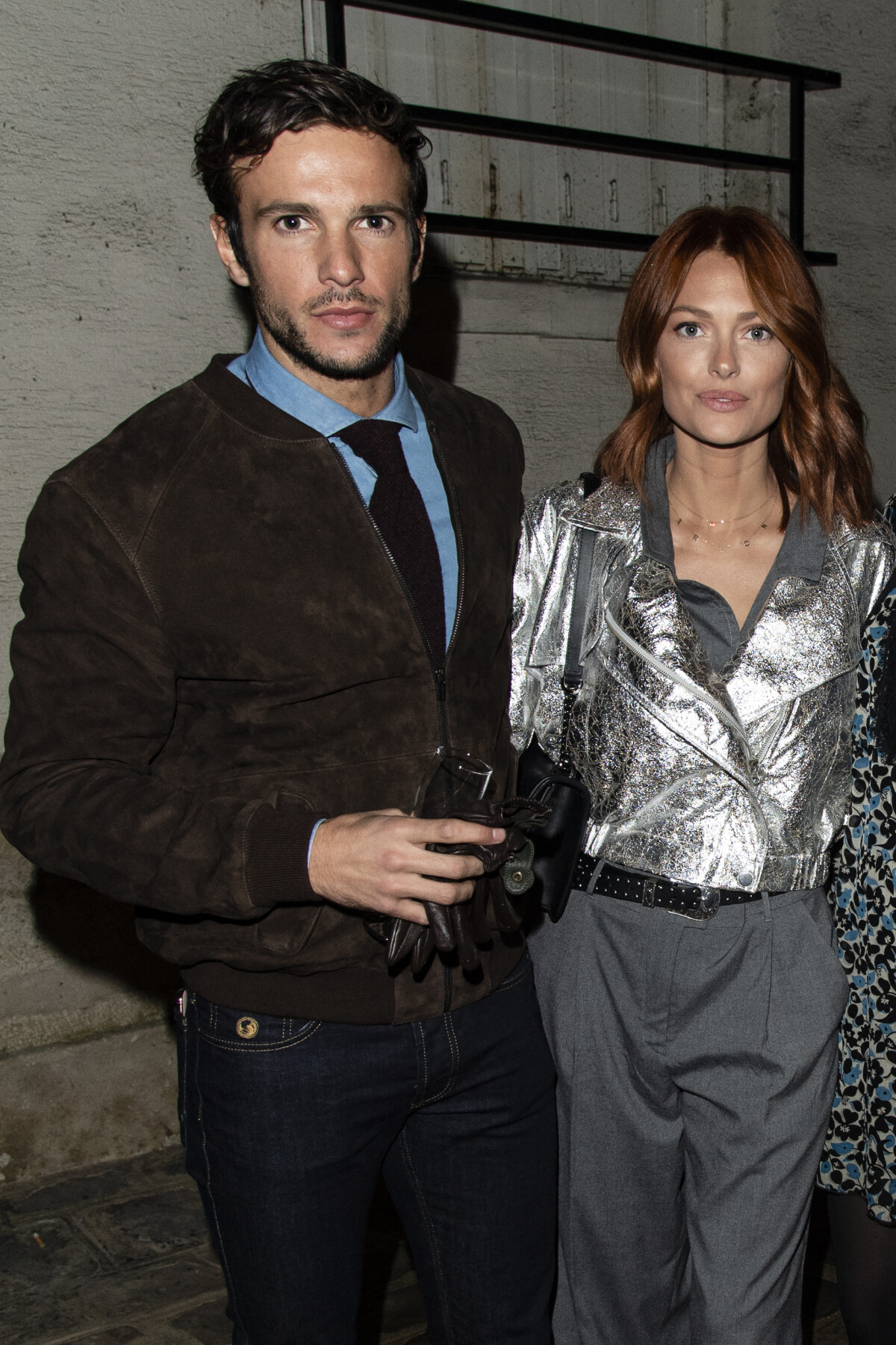Photo : Exclusif - Hugo Philip et sa compagne Caroline Receveur lors du ...