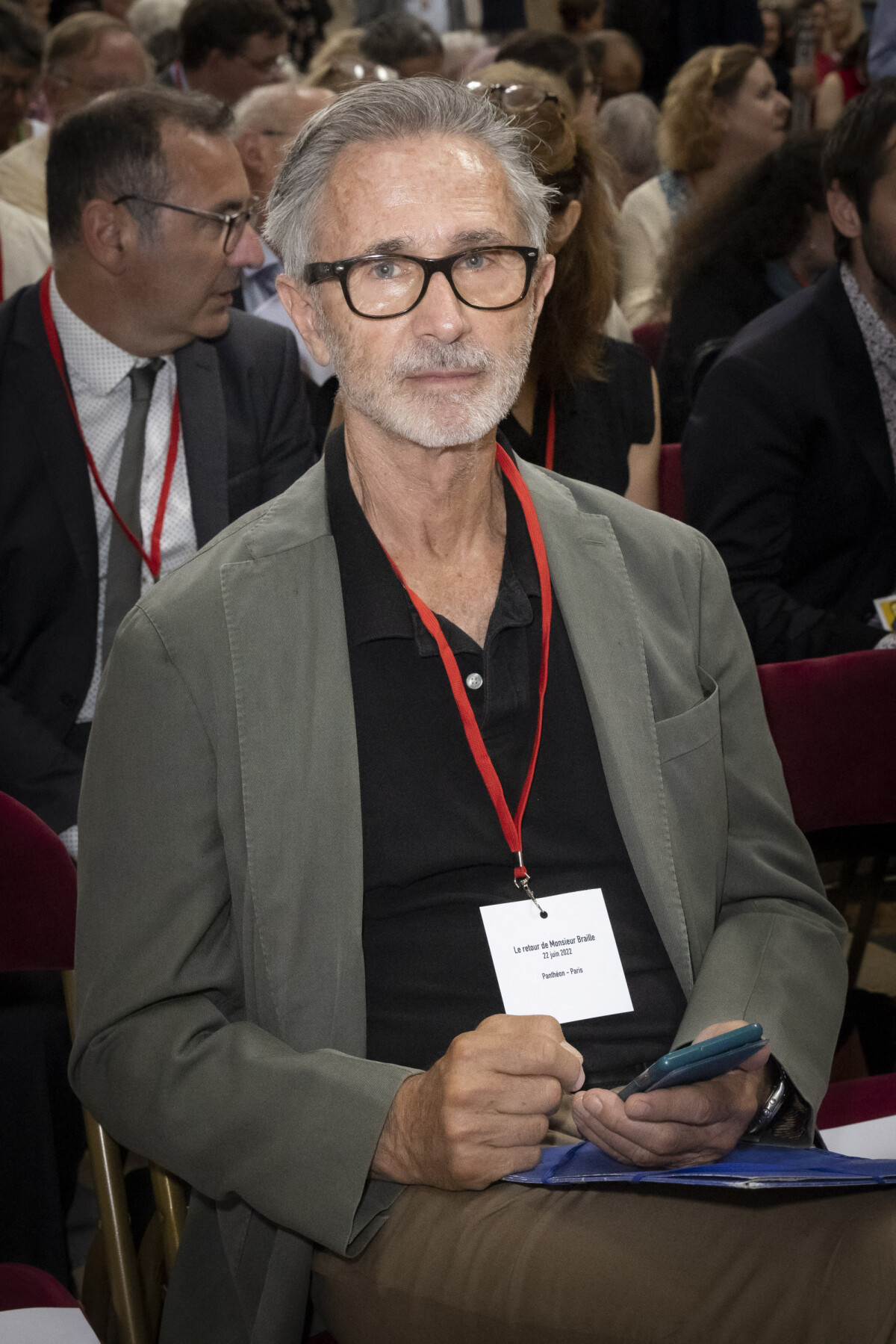 Photo : Exclusif - Thierry Lhermitte - Hommage à Louis Braille pour les ...