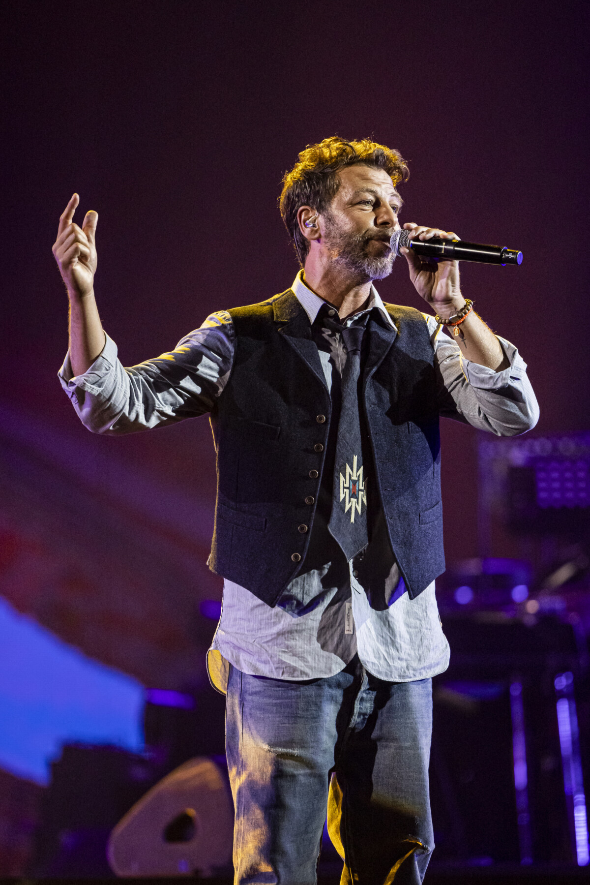 Photo : Exclusif - Christophe Maé - Concert hommage à Johnny Hallyday ...