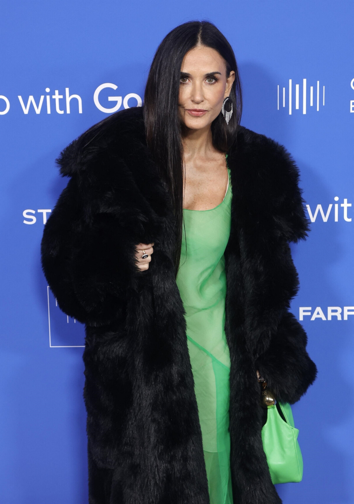 Photo : Demi Moore lors de la soirée Fashion Trust US Awards aux Goya ...