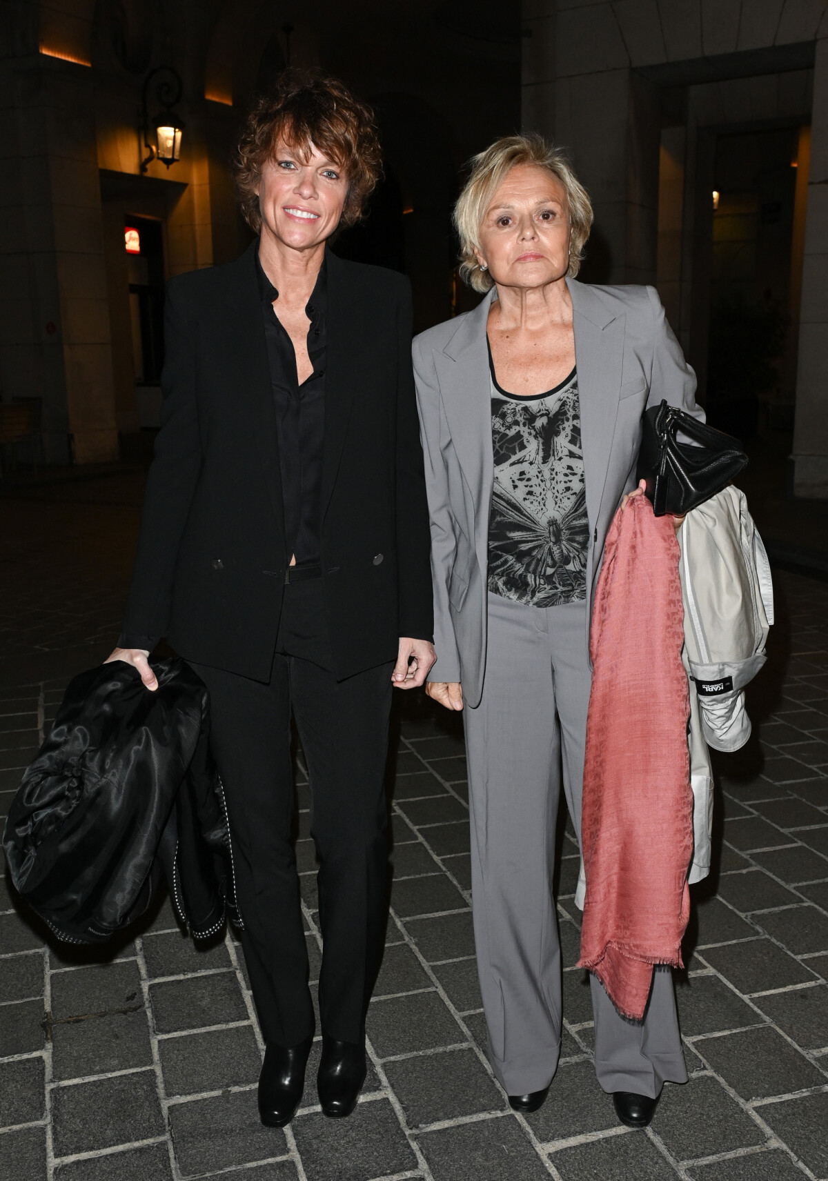 Photo : Anne Le Nen n'était pas peu fière de voir sa femme Muriel ...