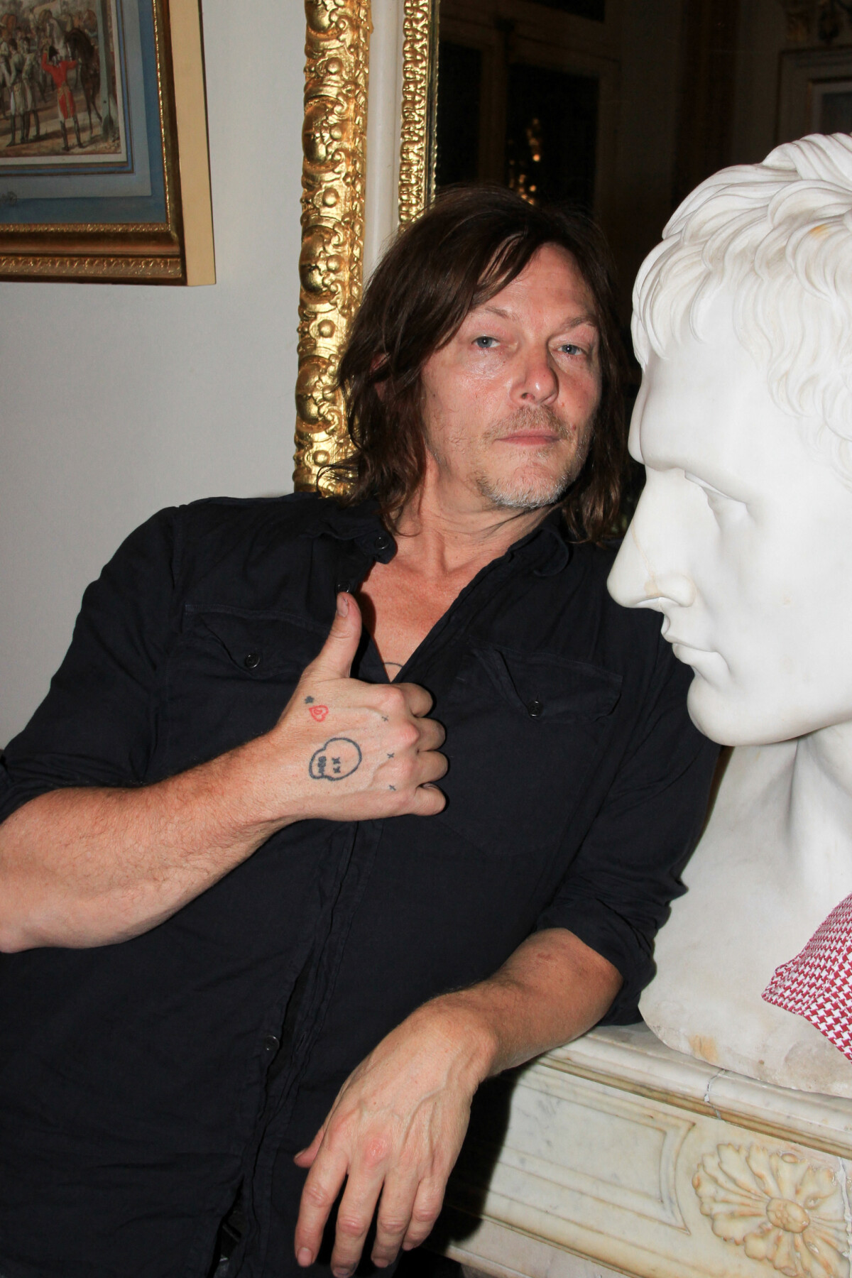 Photo : Norman Reedus à l'after du vernissage de Norman Reedus au ...